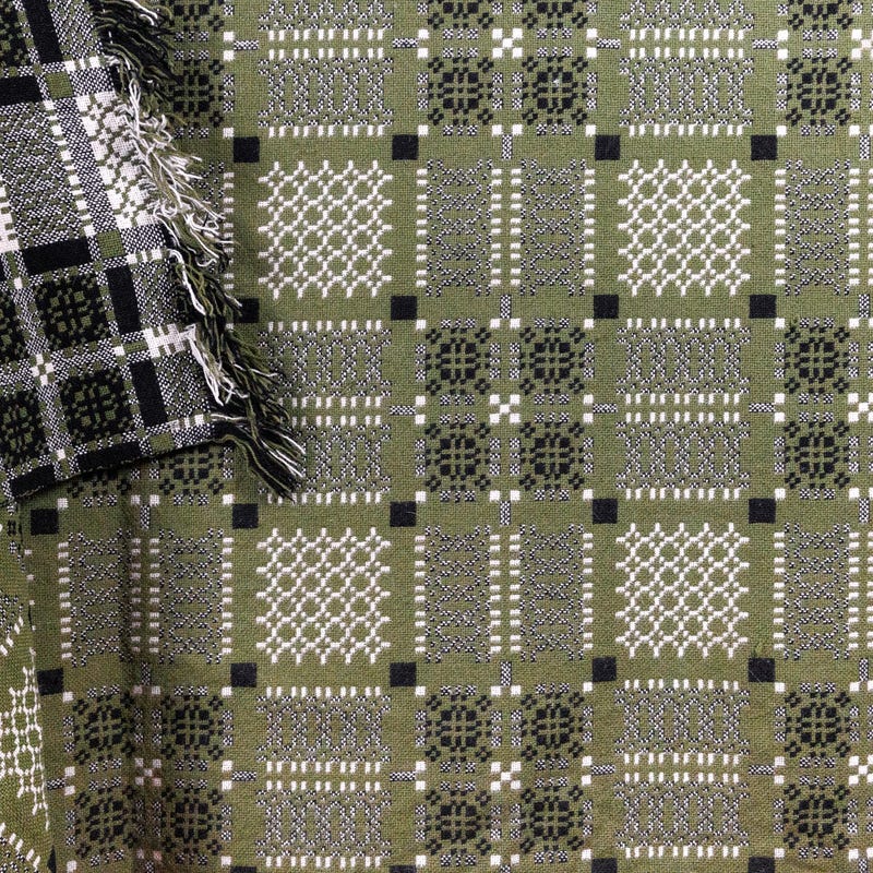 Green Welsh Tapestry Throw - Etsy UK