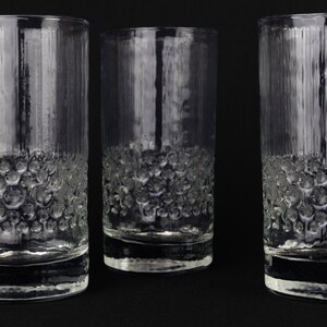 Vintage Set of 4 Durobor 'alaska' Tumbler Drinking Glasses Belgian ...