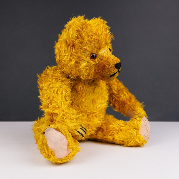 Yellow Teddy Bear - Etsy