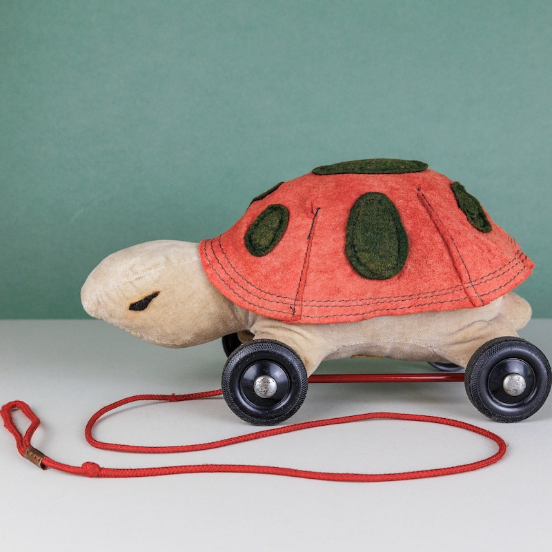 Turtle Pull Toy - Etsy