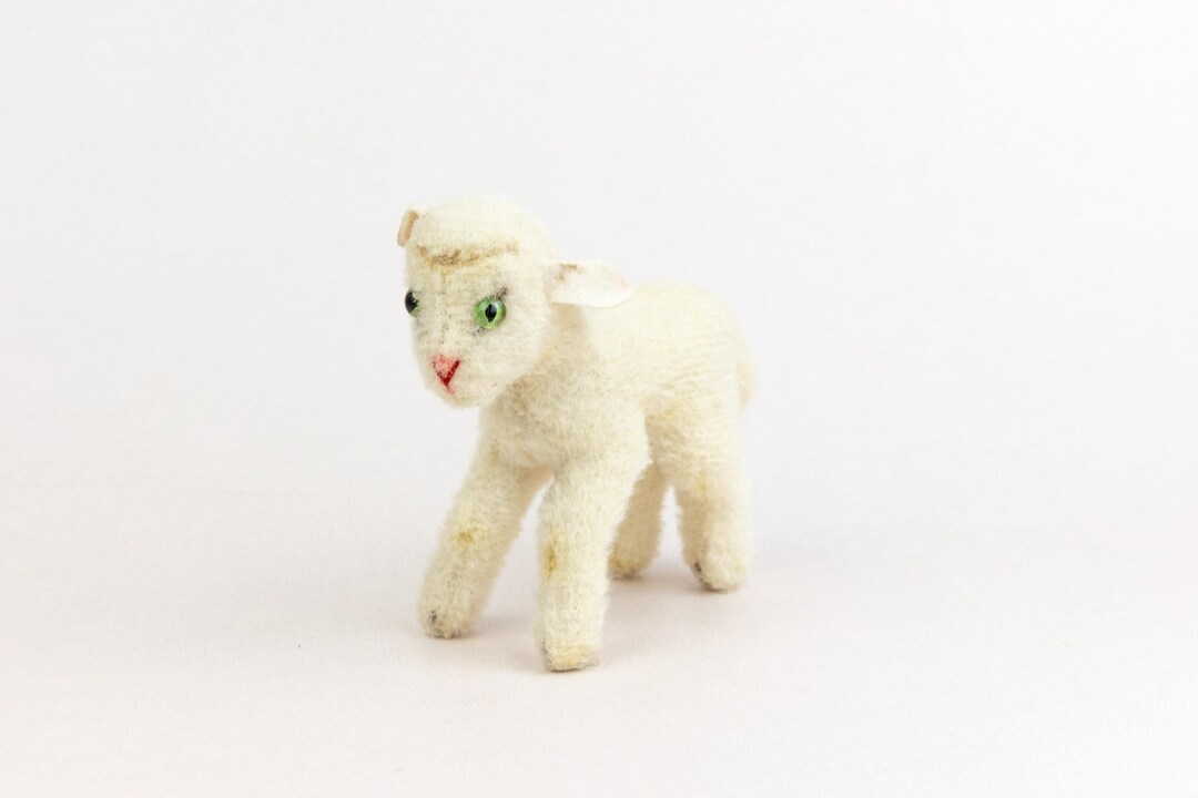 Small Vintage Steiff Toy Sheep Lamby, Mid Century German Toy Lamb - Etsy
