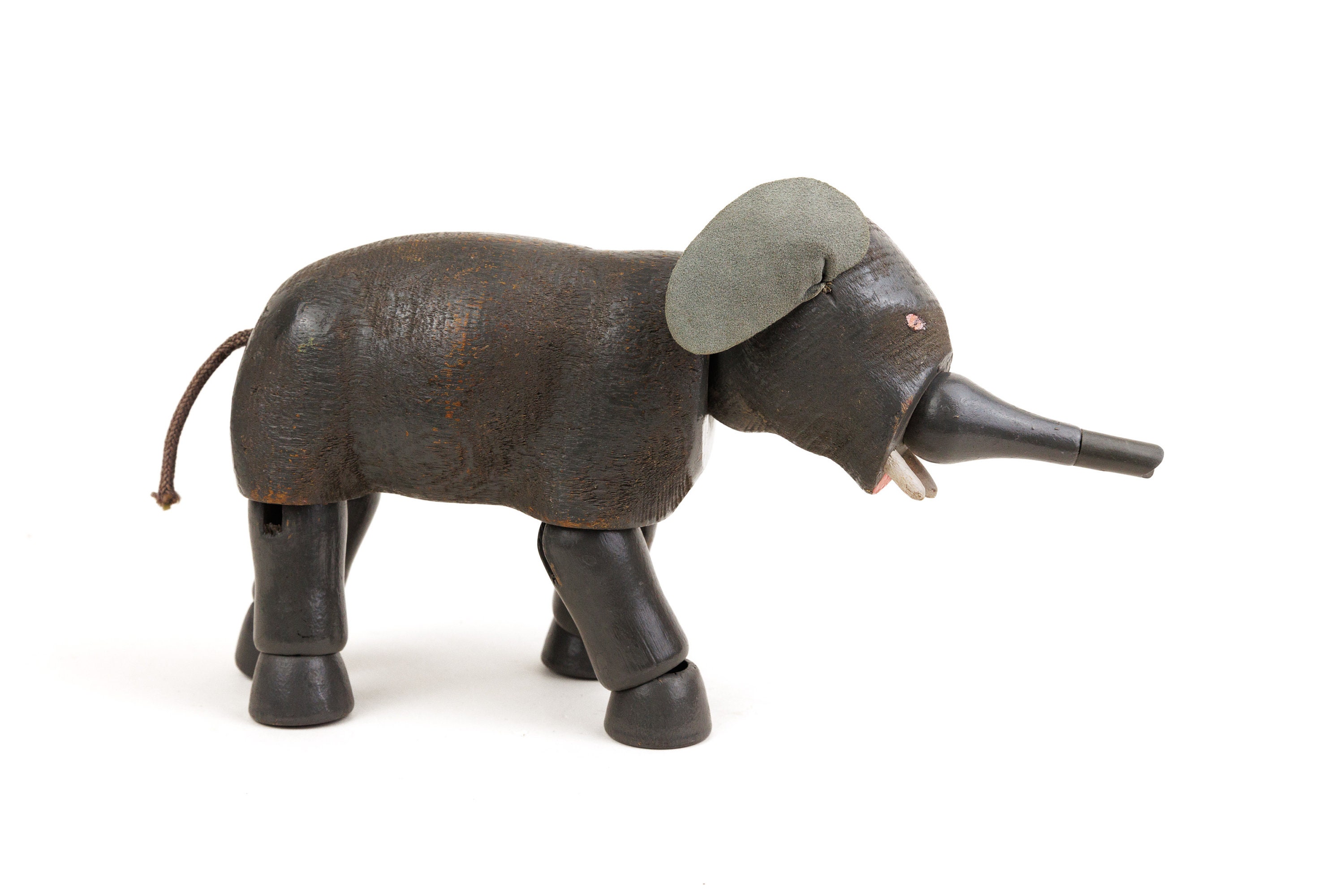 Vintage Schoenhut Humpty Dumpty Circus Wooden Toy Elephant - Etsy