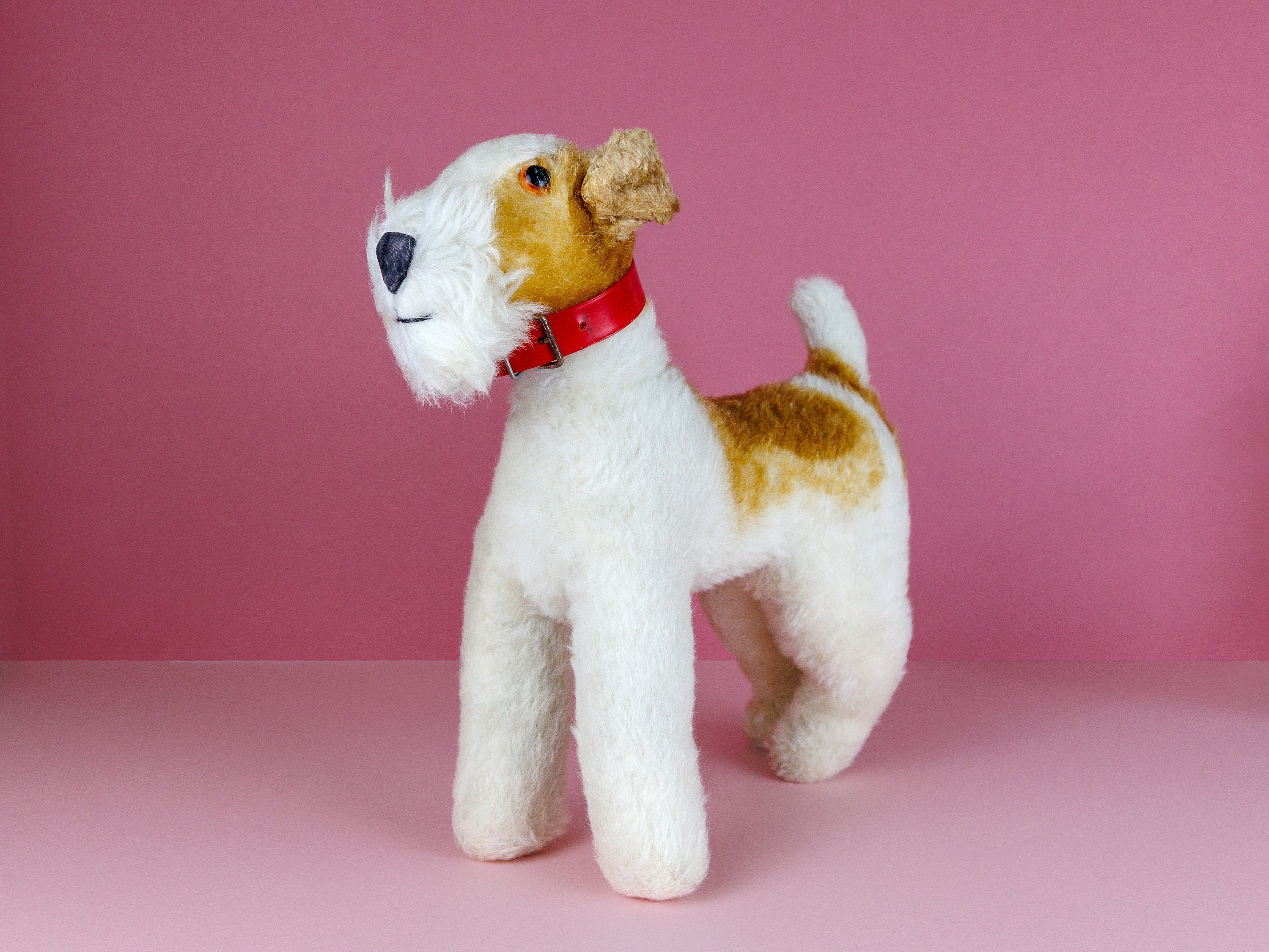 Rare Wendy Boston Stuffed Toy Dog 1950s Terrier With Red - Etsy