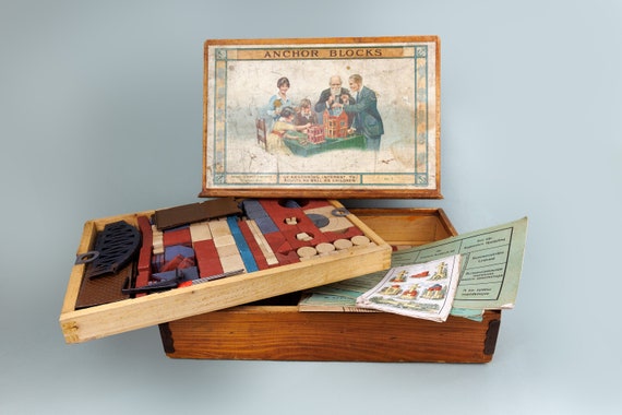 Stone Antique Toy Blocks Liberty Stone Blocks No. 1, Phoenix Toy
