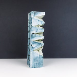 Tall Vintage JOHN BEUSMANS Vase T3, Sculptural Carn Pottery, Cornwall ...