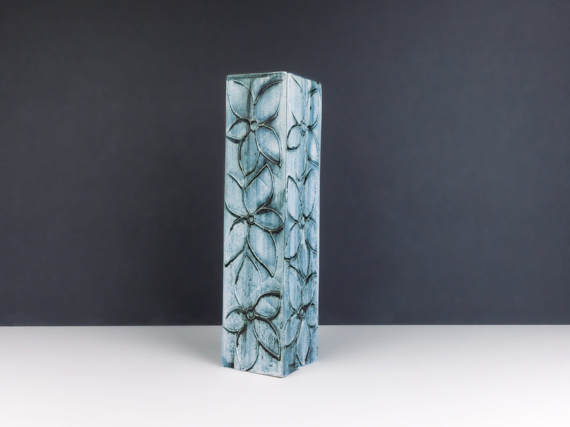 Tall Vintage JOHN BEUSMANS Vase T3 Sculptural Carn Pottery - Etsy UK