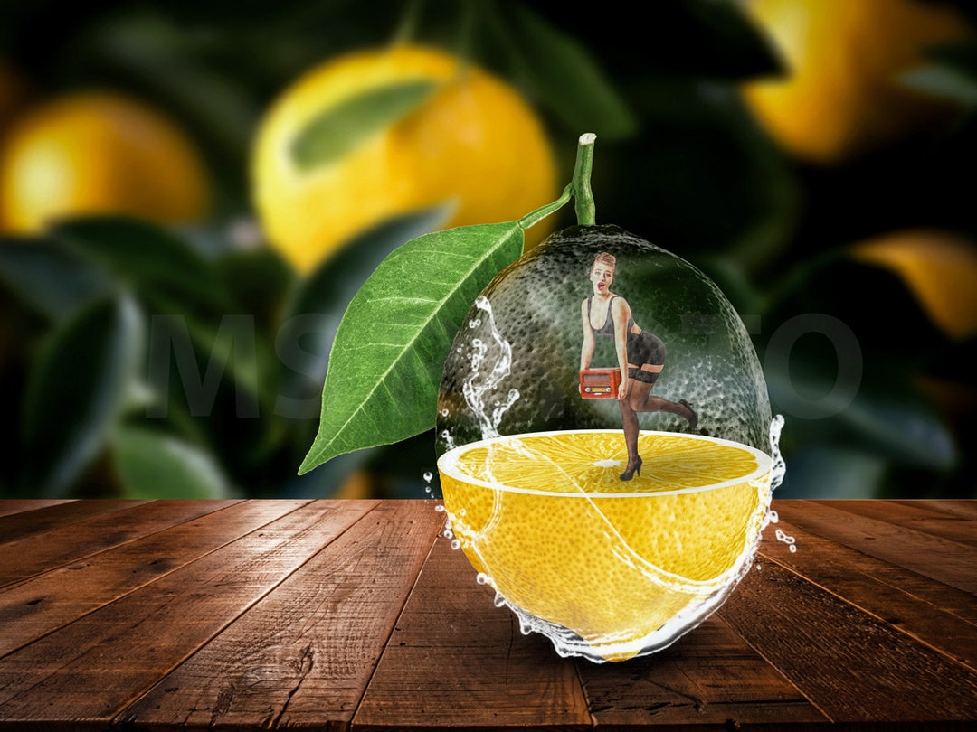Surrealistic, Fruit, Lemon, Photo Manipulation, Transparency, JPEG ...