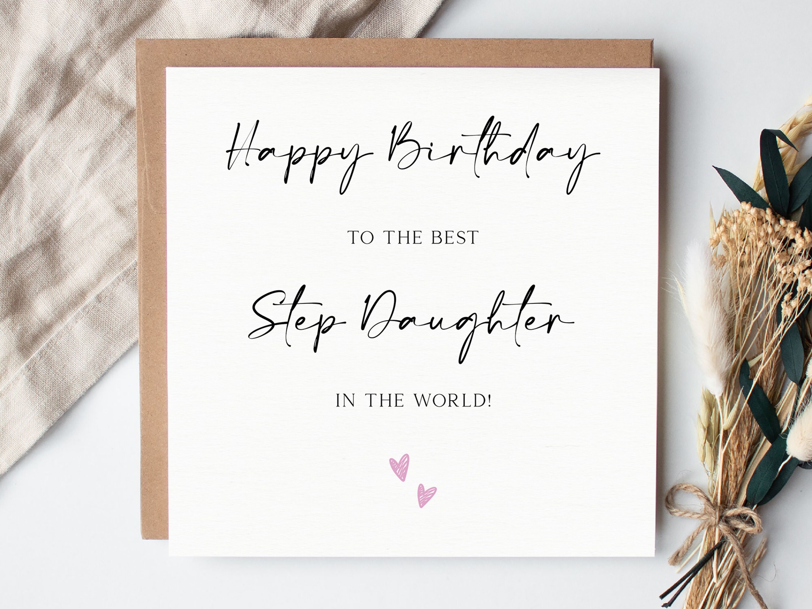 Happy Birthday Step Daughter Quotes