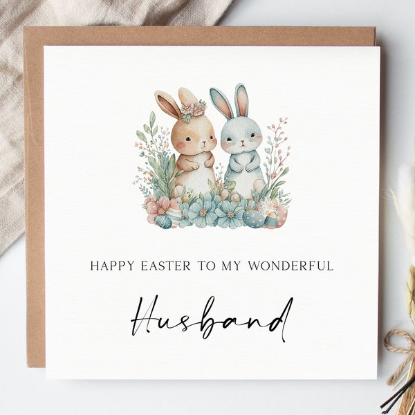 Husband Easter Card - Etsy