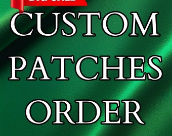 Custom Embroidered Patches Work Name Tags Character Patches Iron on ...