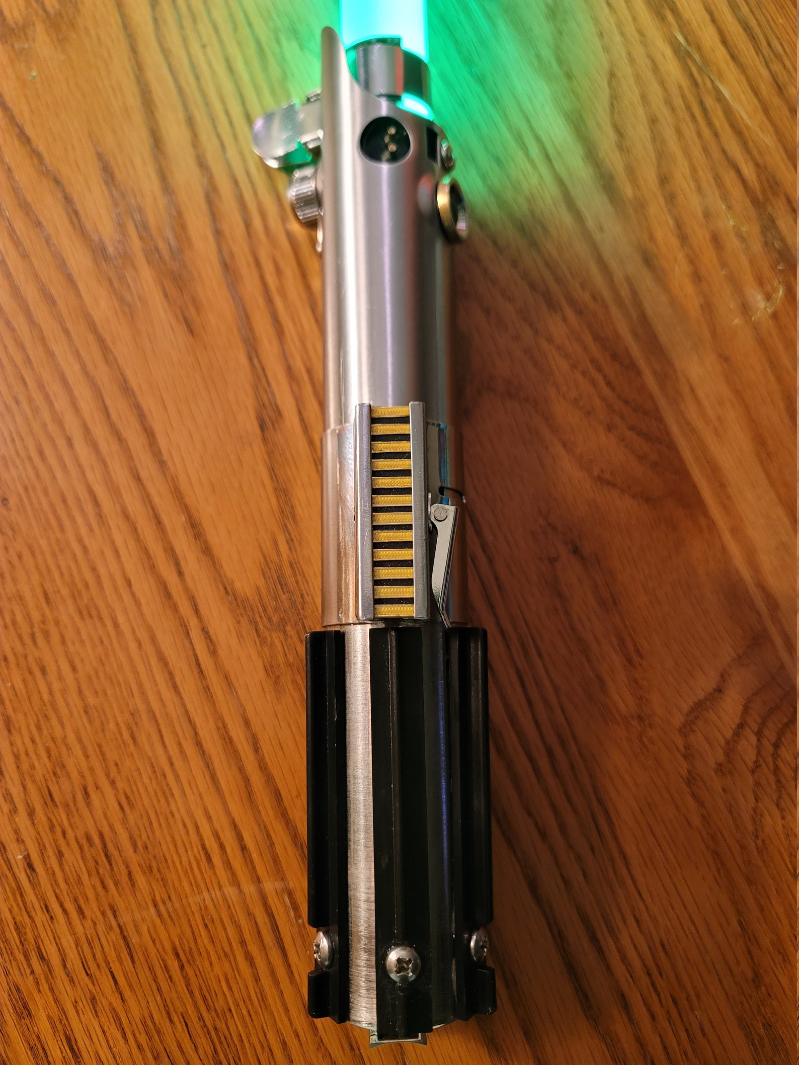 Luke ROTJ Lightsaber Clamp Card, Lightsaber Clamp Card, Luke Episode 6 ...