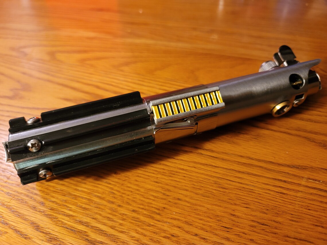 Luke ROTJ Lightsaber Clamp Card, Lightsaber Clamp Card, Luke Episode 6 ...