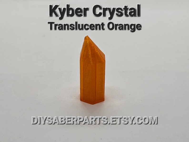 Kyber Crystal, 3D Printed Kyber Crystal, Lightsaber Crystal, Jewelry ...