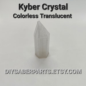 Kyber Crystal, 3D Printed Kyber Crystal, Lightsaber Crystal, Jewelry ...