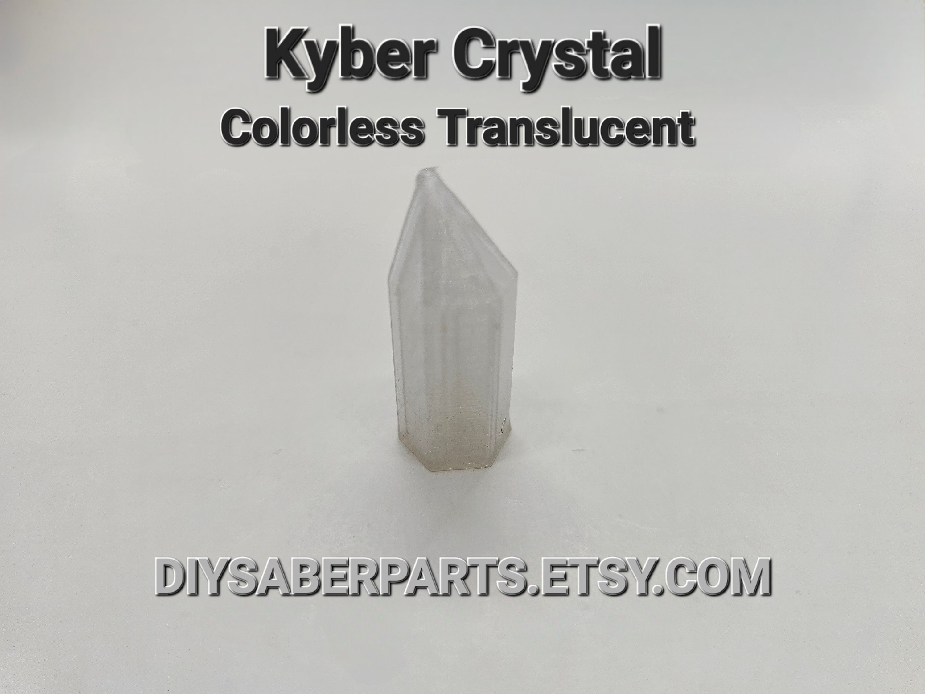 Kyber Crystal, 3D Printed Kyber Crystal, Lightsaber Crystal, Jewelry ...