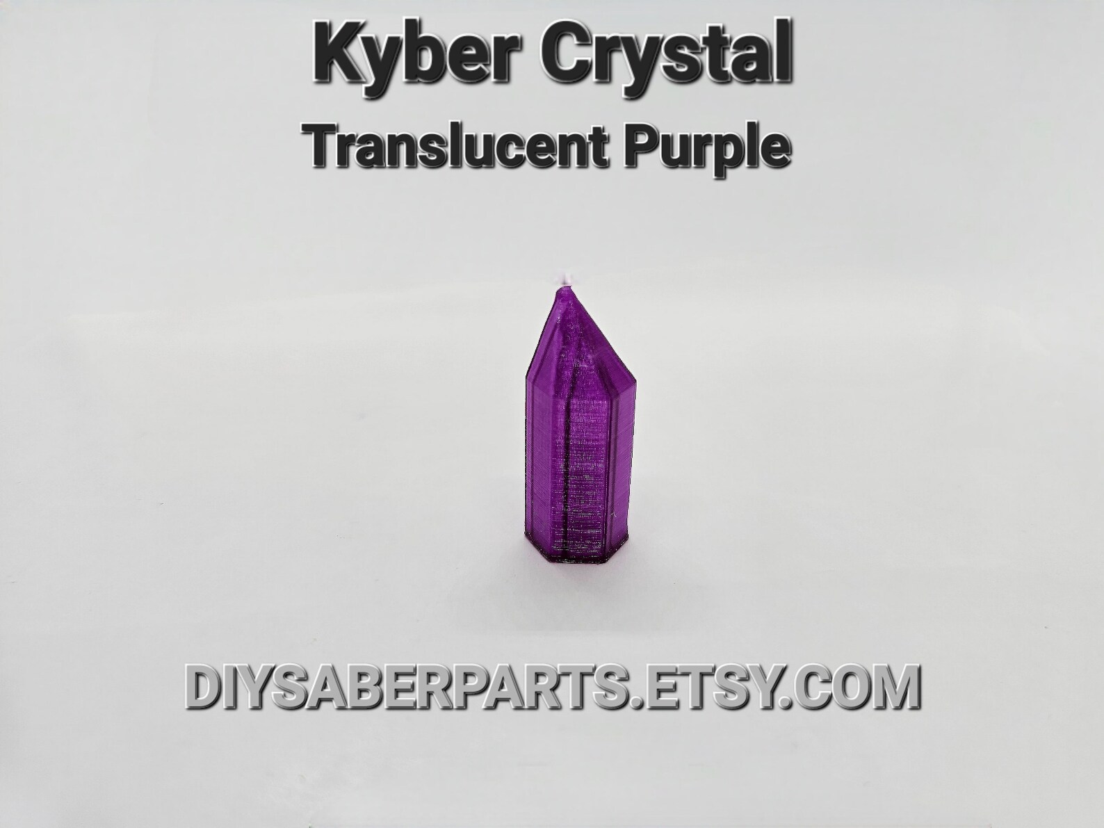 Kyber Crystal, 3D Printed Kyber Crystal, Lightsaber Crystal, Jewelry ...