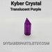 Kyber Crystal, 3D Printed Kyber Crystal, Lightsaber Crystal, Jewelry ...