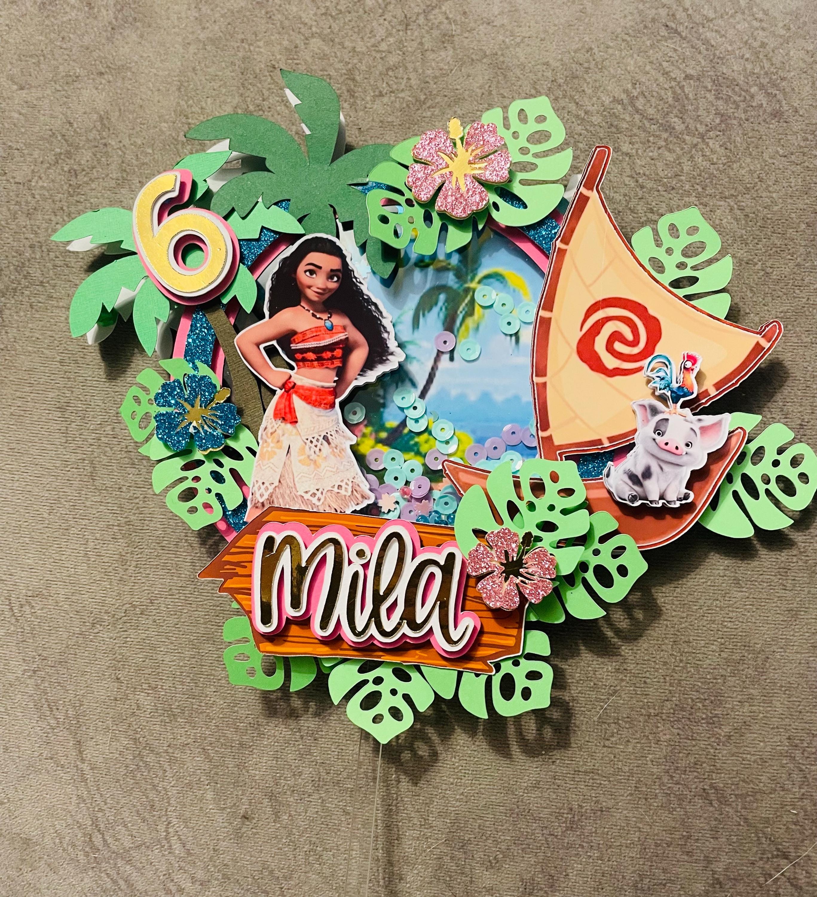 Moana Cake Topper - Etsy UK
