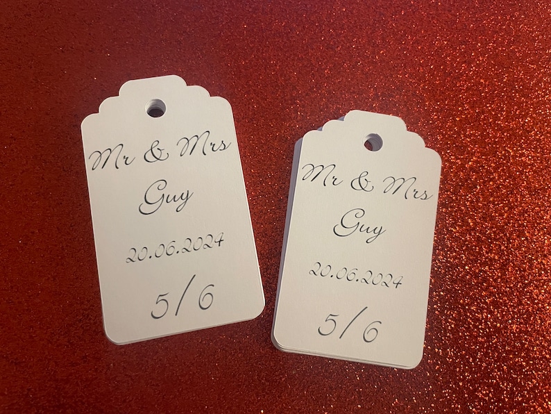 Personalized Wedding Flip Flop Tags: Dancing Feet Favor (TAGS ONLY ...