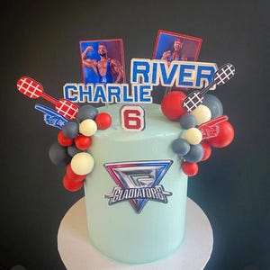 Gladiators Cake Topper Set. - Etsy UK