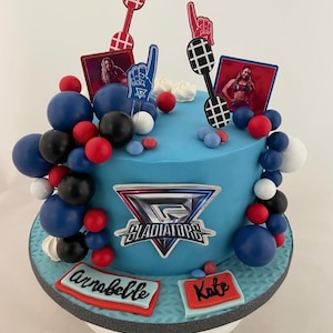 Gladiators Cake Topper Set. - Etsy UK