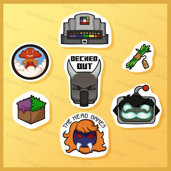 Hermitcraft Stickers - Etsy