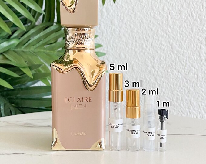 Lattafa Eclaire EDP Eau De Parfum Unisex 2ml / 5ml / 10ml Spray Decant / Sample / Travel Size ...