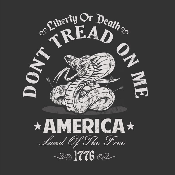 Dont Tread on Me Svg - Etsy
