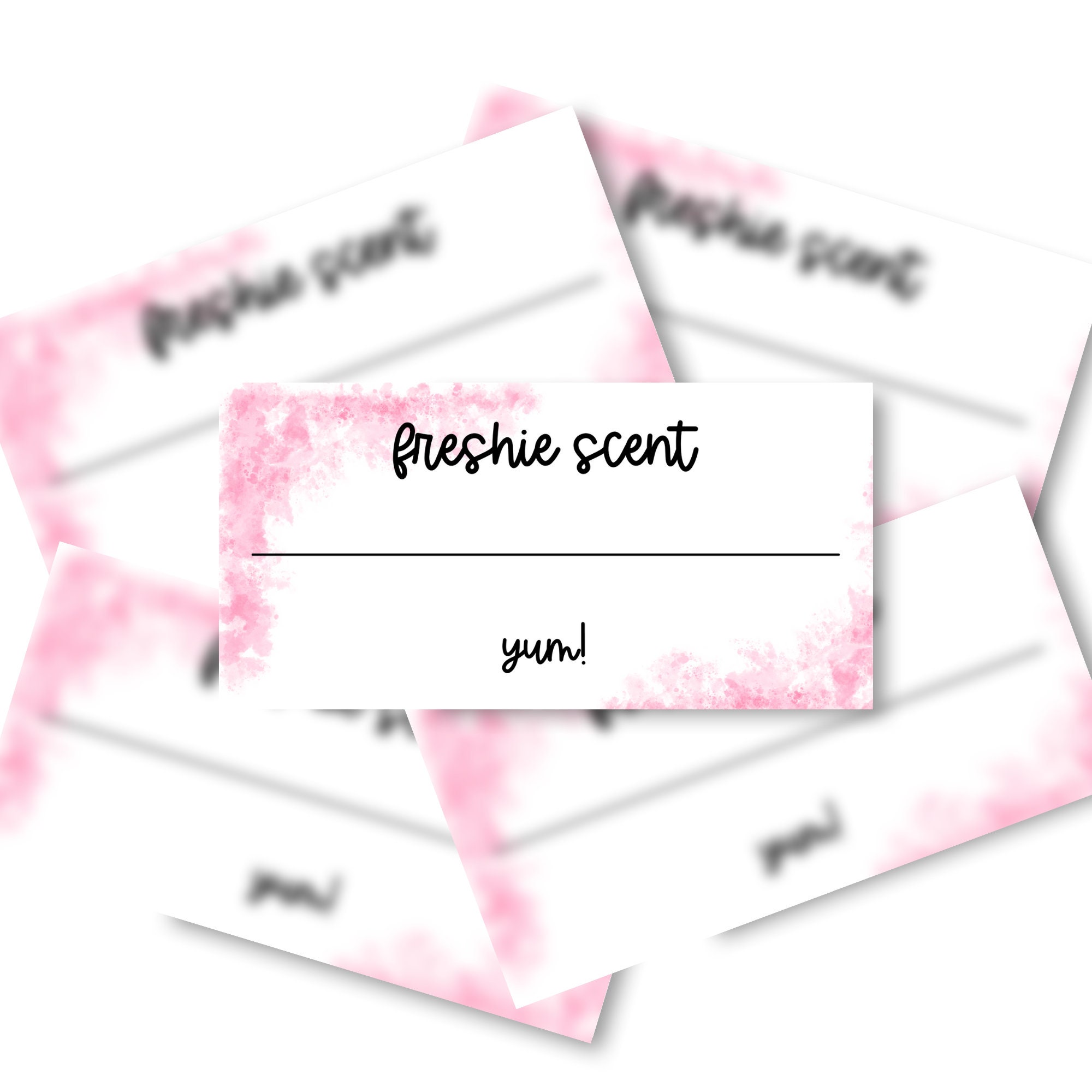 Printable Freshie Scent Label, Freshie Label, Instant Download Freshie ...