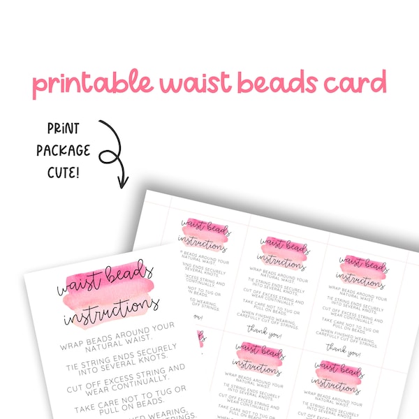 Bead Instructions - Etsy