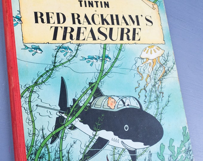 Red Rackham's Treasure - Methuen 1965 2nd Reprint Edition UK Hardback ...