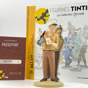 Figurine Officielle Tintin # 21 Allan : Requins de la Mer Rouge Hergé ...