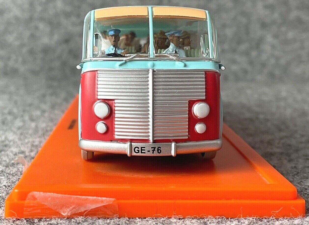 Atlas Tintin Car Swissair Bus: Calculus Affair 1/43 Scale - Etsy