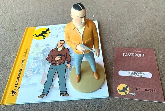 Tintin Figurines Officielle 96 Colonel Jorgen: Explorers on - Etsy