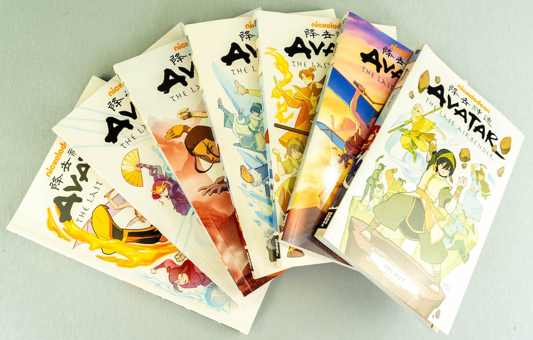 Avatar: the Last Airbender Complete Omnibus Edition Set X7 PB Comics by ...