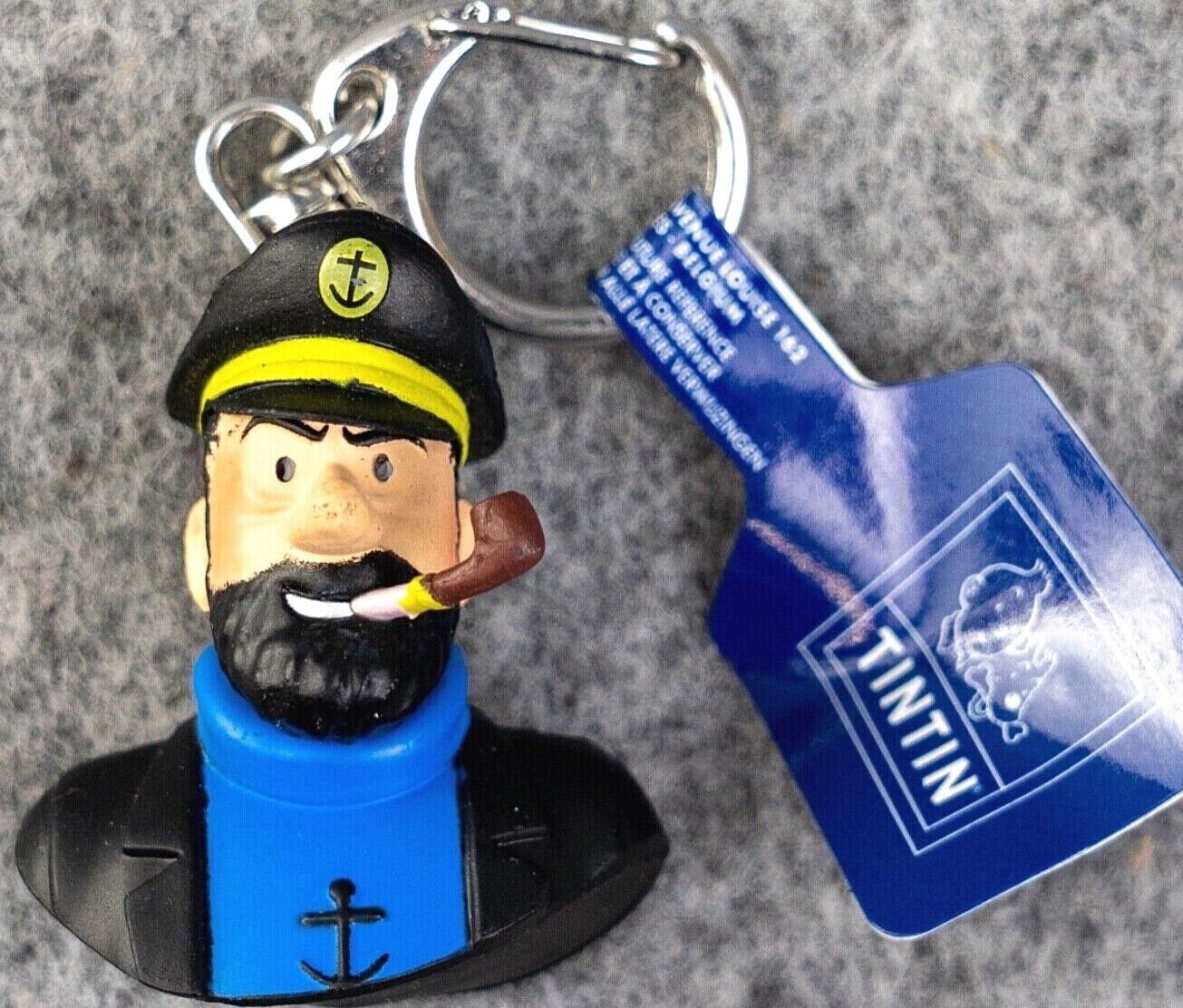 ML Moulinsart 2000's Tintin Keyring Figure/bust Collection - Etsy