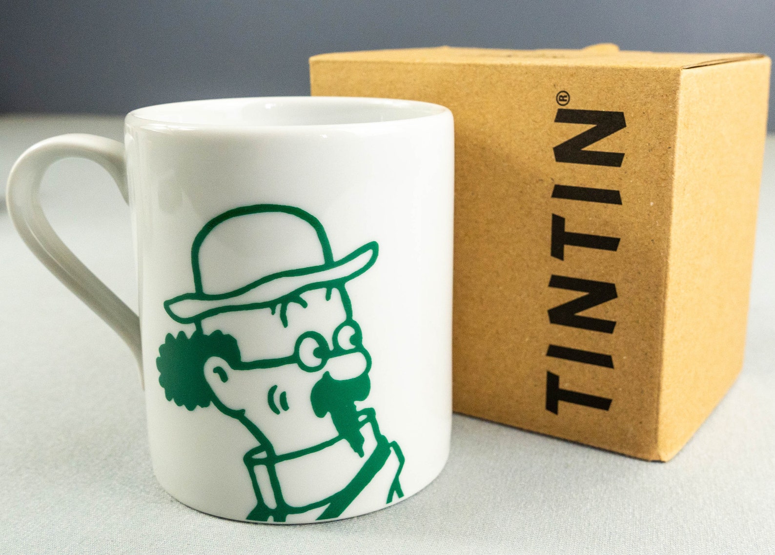 Tintin Calligraphy Character Mugs: by Moulinsart Herge 2022 Cups - Etsy