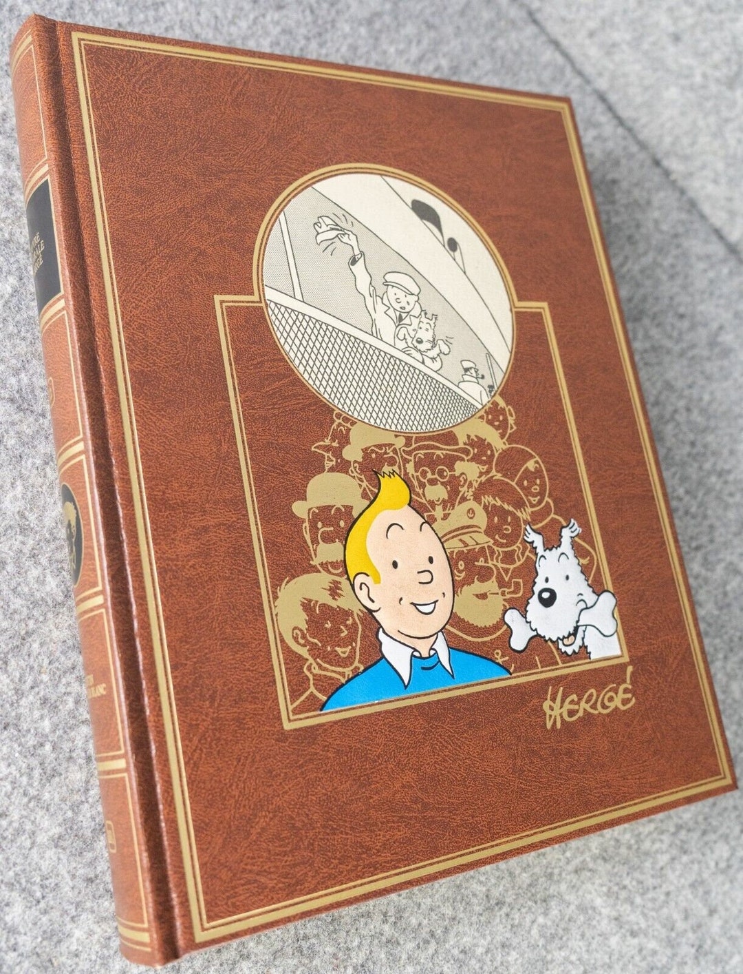 Rombaldi Tintin Volume 12 8x B&W Mini Facsimiles - 1st Edition 1986 ...
