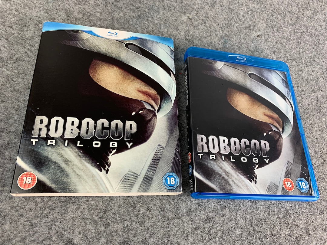 Orion Pictures Robocop Trilogy 1 2 & 3 Blu Ray DVD 3 Disc Set 1987 ...
