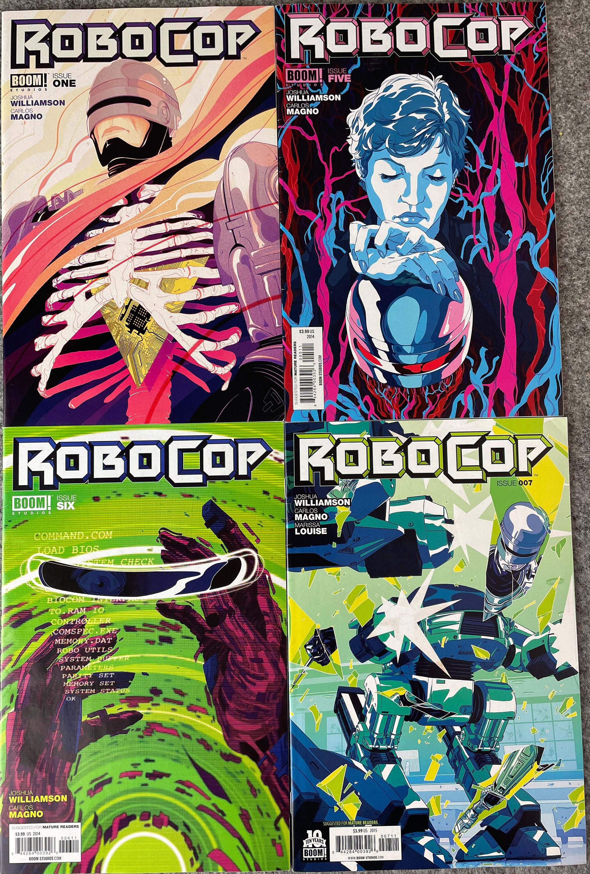 Robocop by Boom Studios: PB Comic Book Set Issues 1 12 2014 BUY INDIVIDUALLY - Etsy
