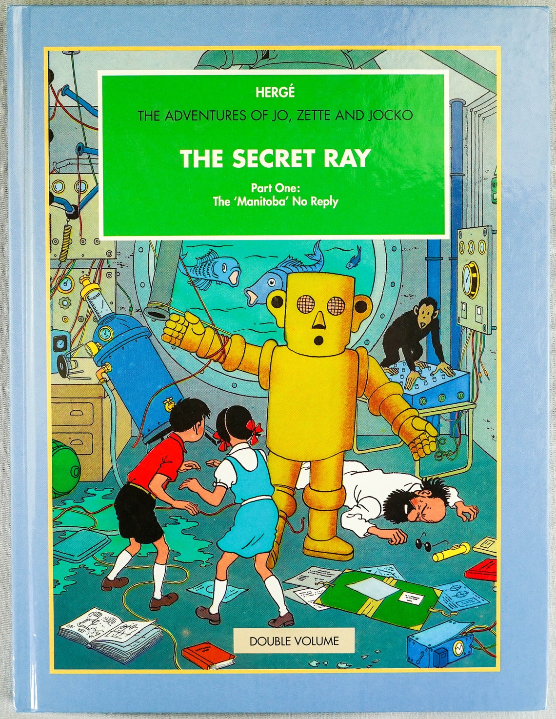 The Secret Ray Part 1 & 2 1994 Methuen 1st UK Edition Rare Herge EO Jo ...