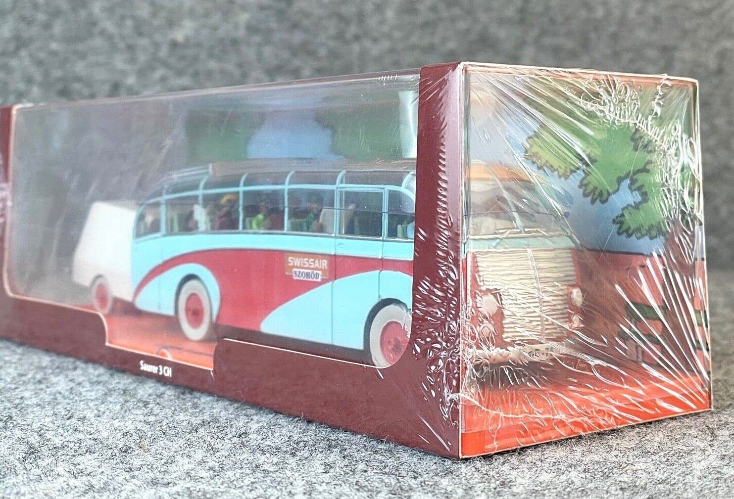 Atlas Tintin Car Swissair Bus: Calculus Affair 1/43 Scale - Etsy