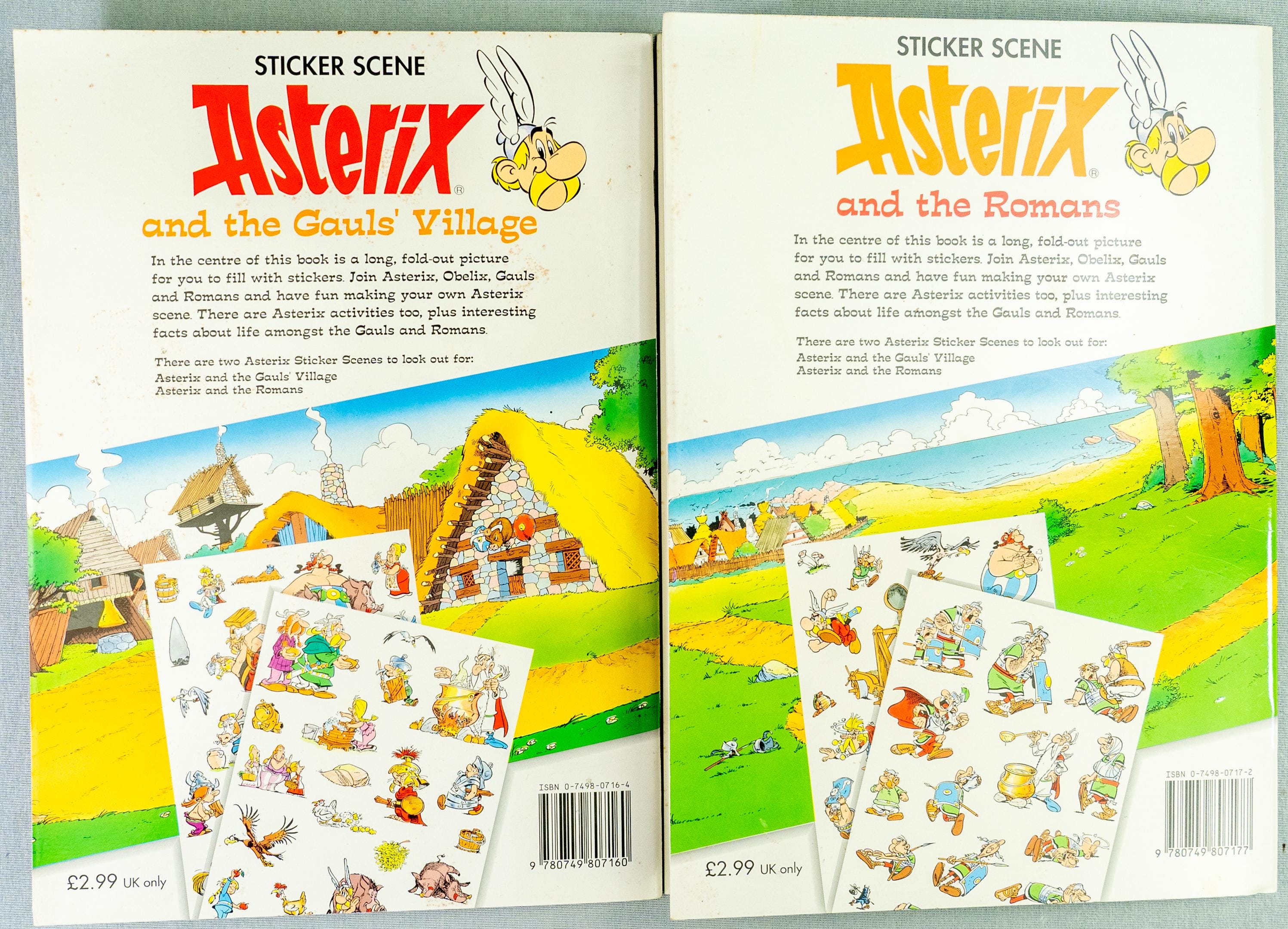 Asterix Sticker Scene Books Editions Egmont UK BUY INDIVIDUALLY Uderzo ...