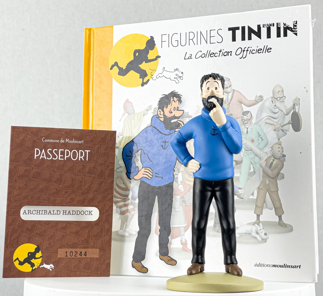Tintin Figurines 2 Captain Haddock the Crab With the Golden Claws Herge ...