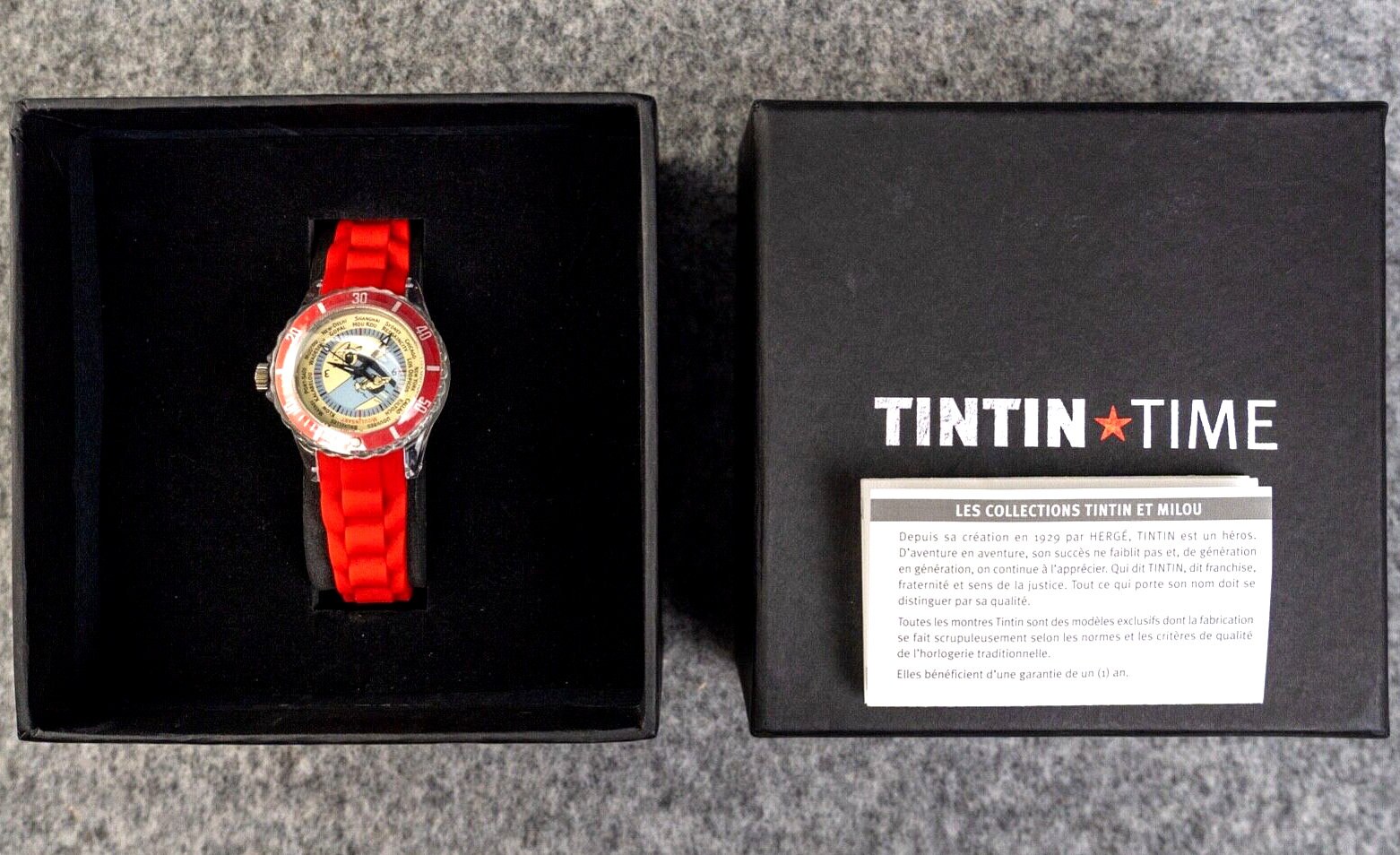 Moulinsart tintin Time Watch 82414 Soviets Plane - Etsy