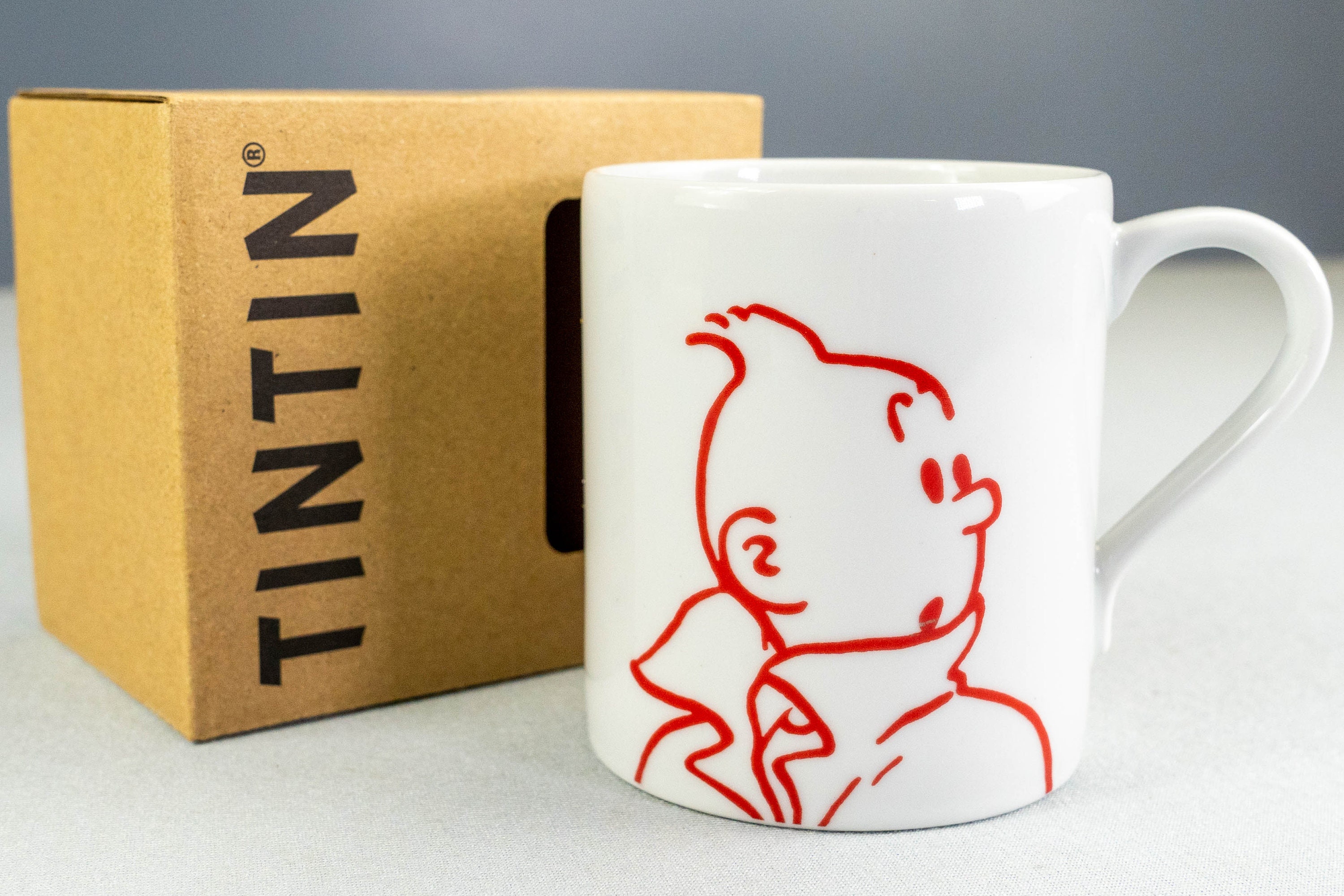 Tintin Calligraphy Character Mugs: by Moulinsart Herge 2022 Cups - Etsy