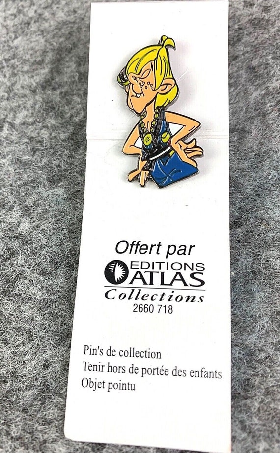 Rare Asterix Character Metal Pin Badges 10 to 15 + Bo… - Gem