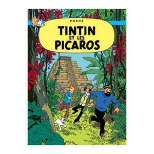 Moulinsart Tintin Title Cover Poster Collection #19-21 Official 50x70 ...