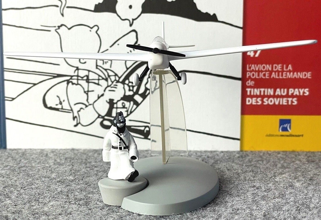 Hachette Tintin Plane #47 Police Plane: Land of Soviets Model Avion ...