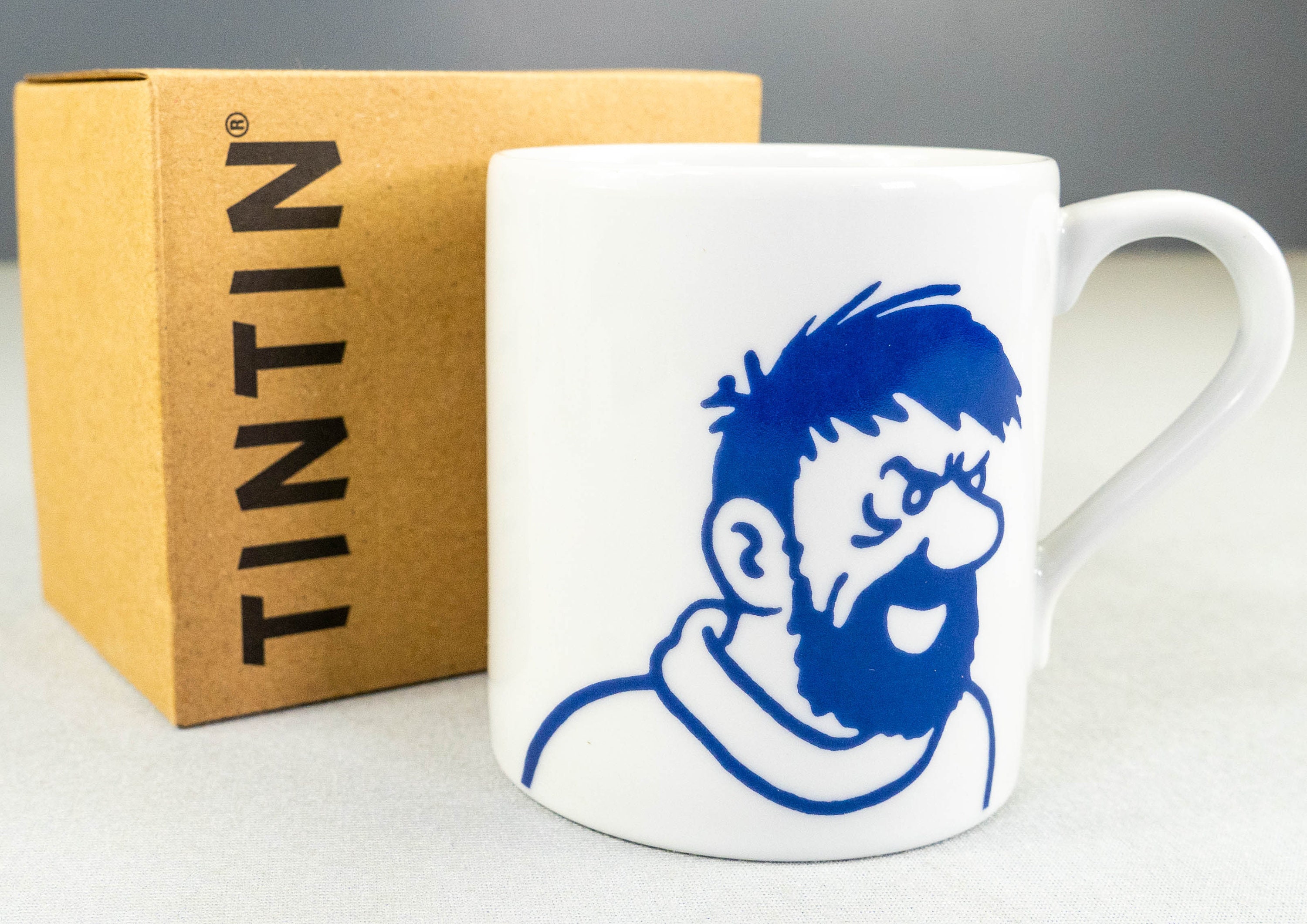 Tintin Calligraphy Character Mugs: by Moulinsart Herge 2022 Cups - Etsy